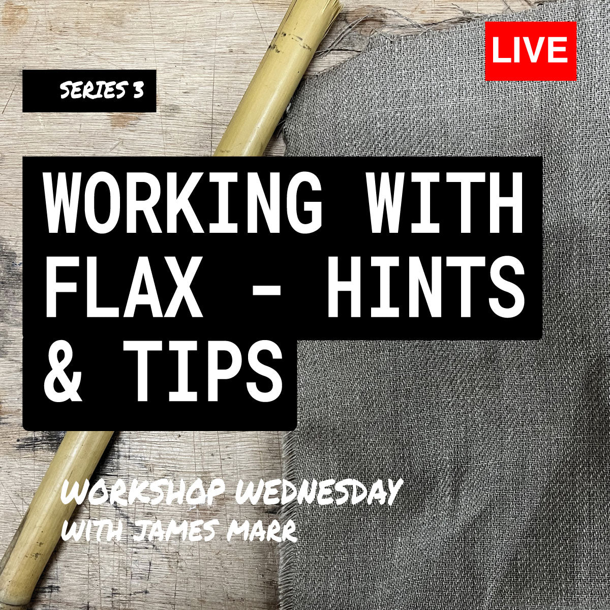 Working with Flax - Hint and Tips – Bamboo Bicycle Club